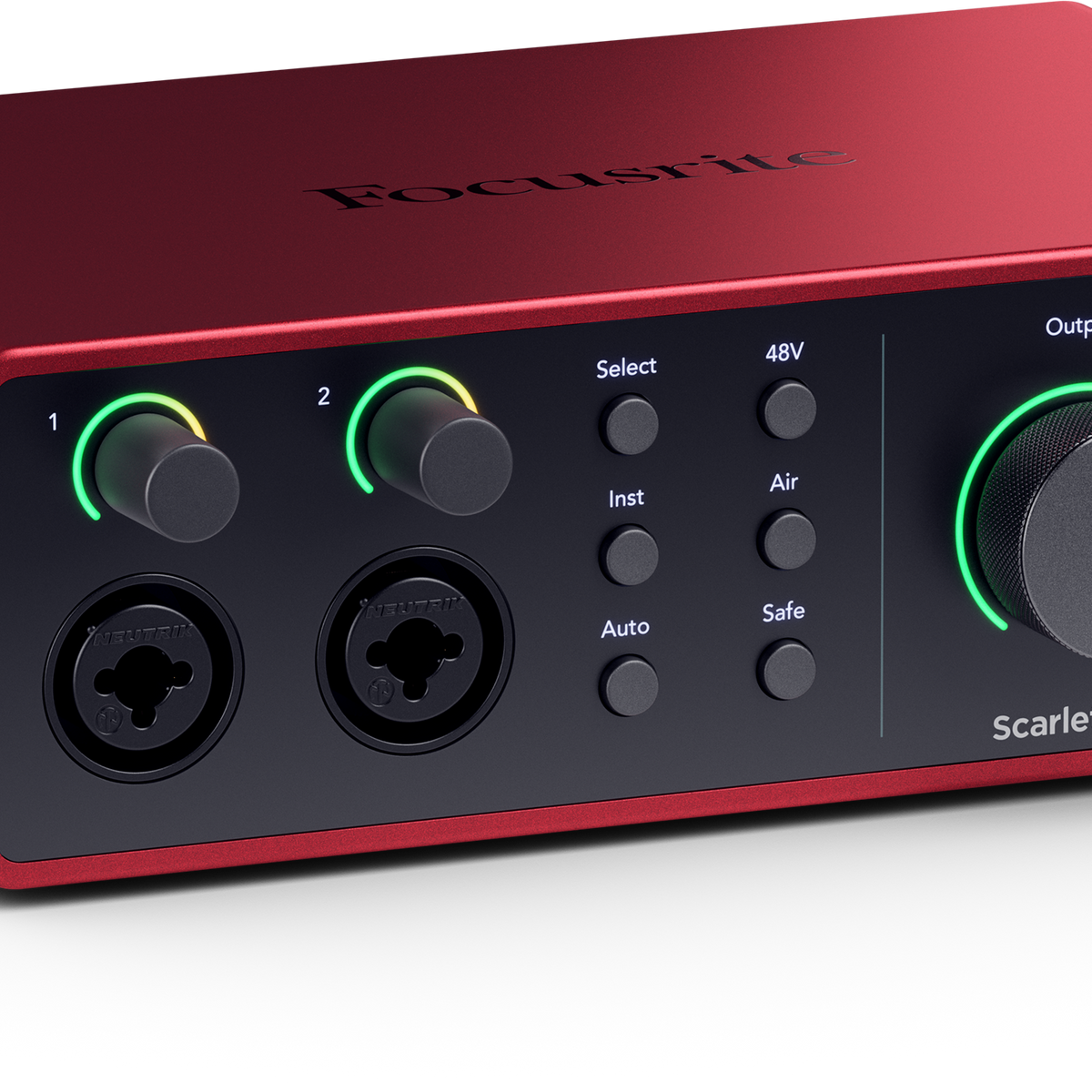 Focusrite Scarlett 4i4 4th Gen Lydkort – SoundStoreXL