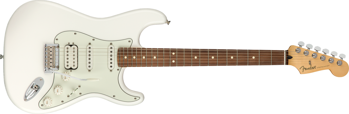 Fender Player Stratocaster El-guitar (Polar White) – SoundStoreXL
