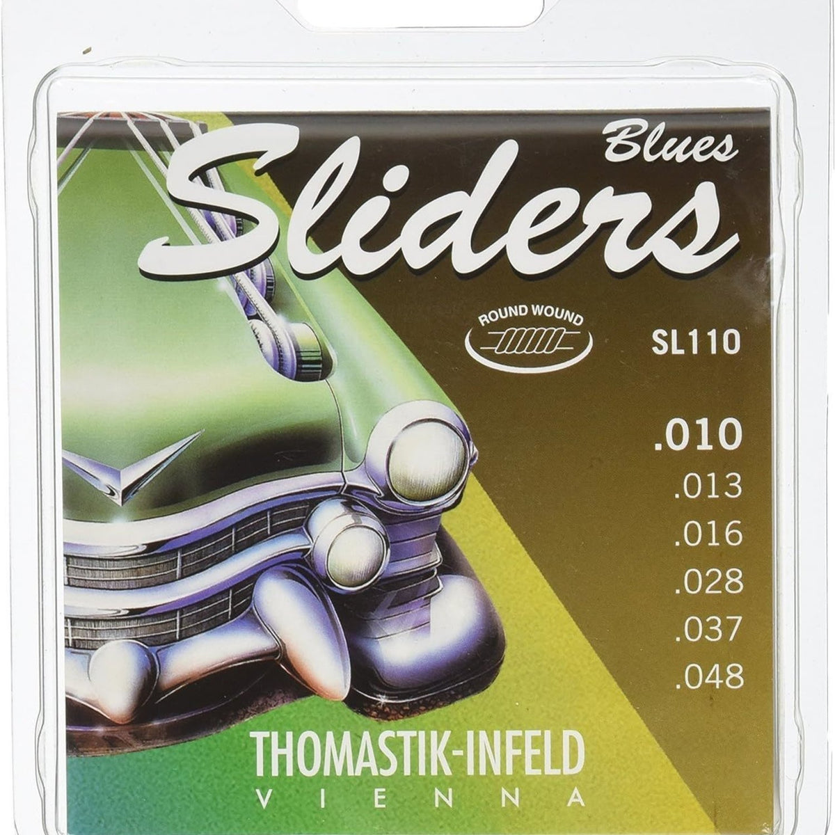 Thomastik-Infeld Strings for E-guitar Sliders Blues Series - Set 010 m ...