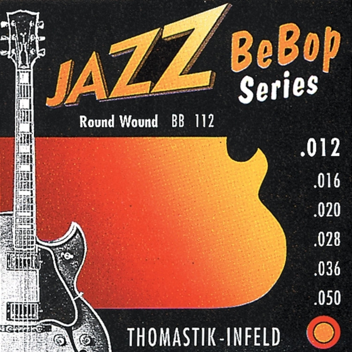 Thomastik-Infeld Strings for E-guitar Jazz BeBob series nickel round w ...