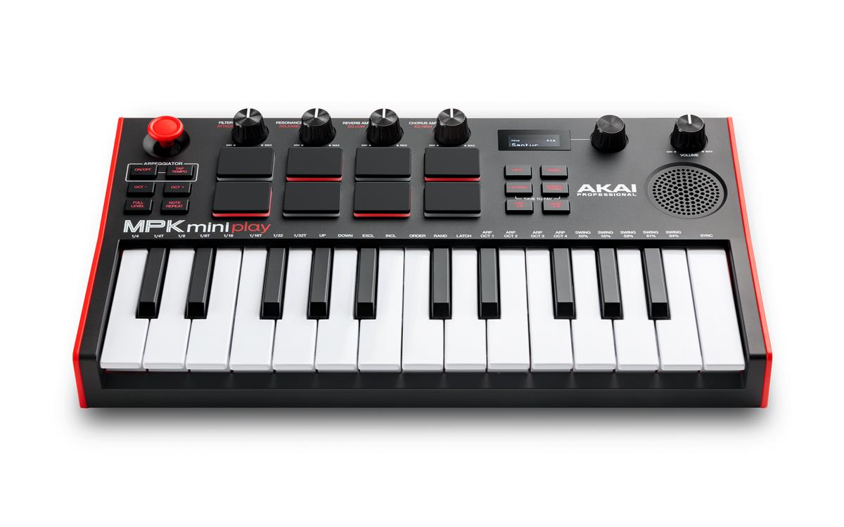 Akai MPK Mini Play MK3 | Kompakt MIDI Keyboard & Sampler – SoundStoreXL