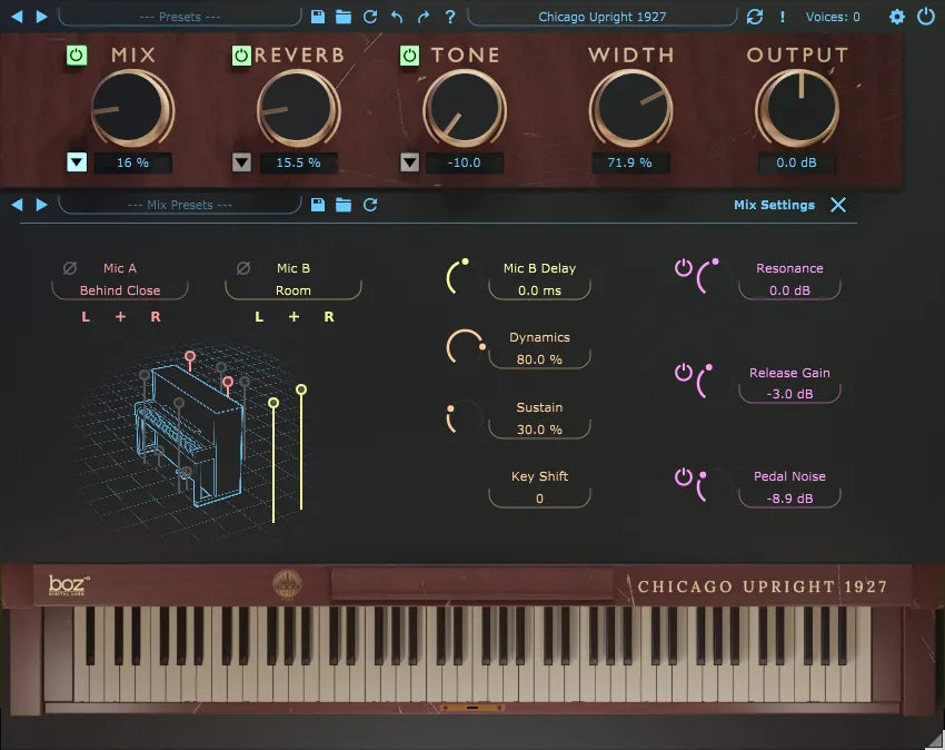 Boz Digital Chicago Upright 1927 Pro | SoundStoreXL