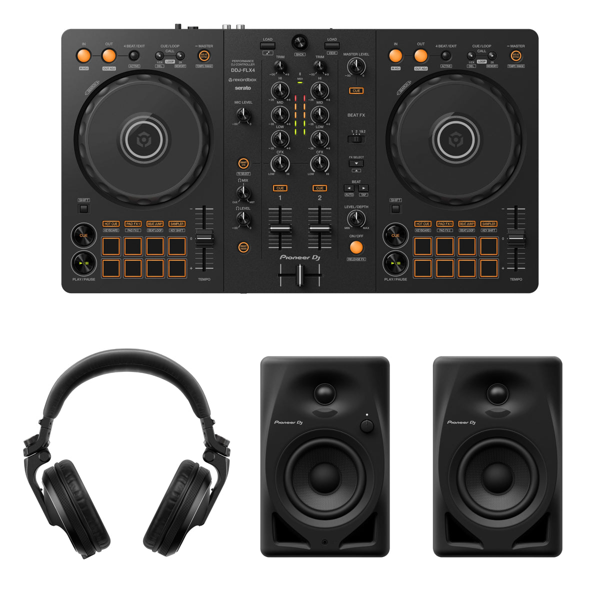 Pioneer DJ FLX4 Starter Bundle – SoundStoreXL