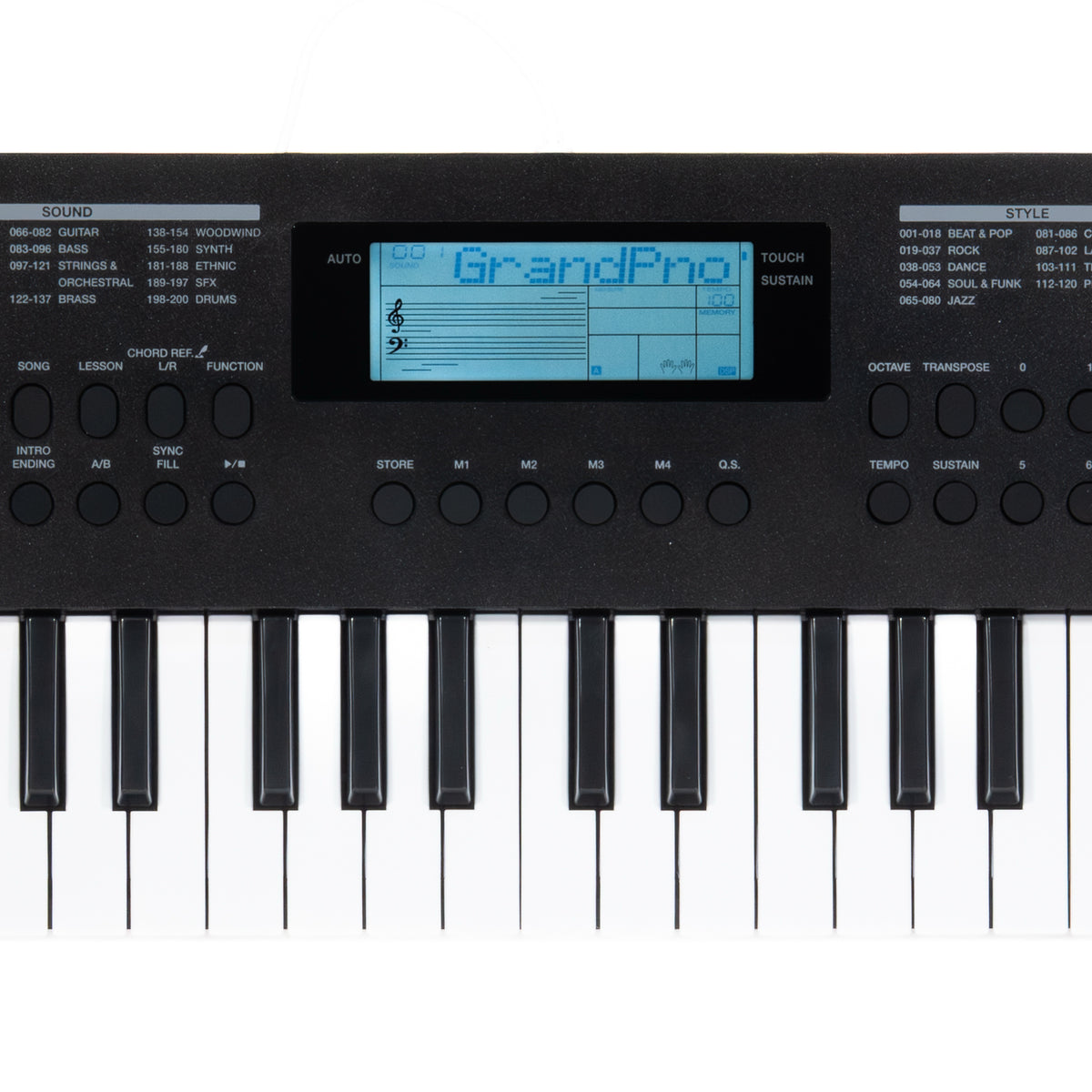 Grooveland E449 Keyboard – SoundStoreXL