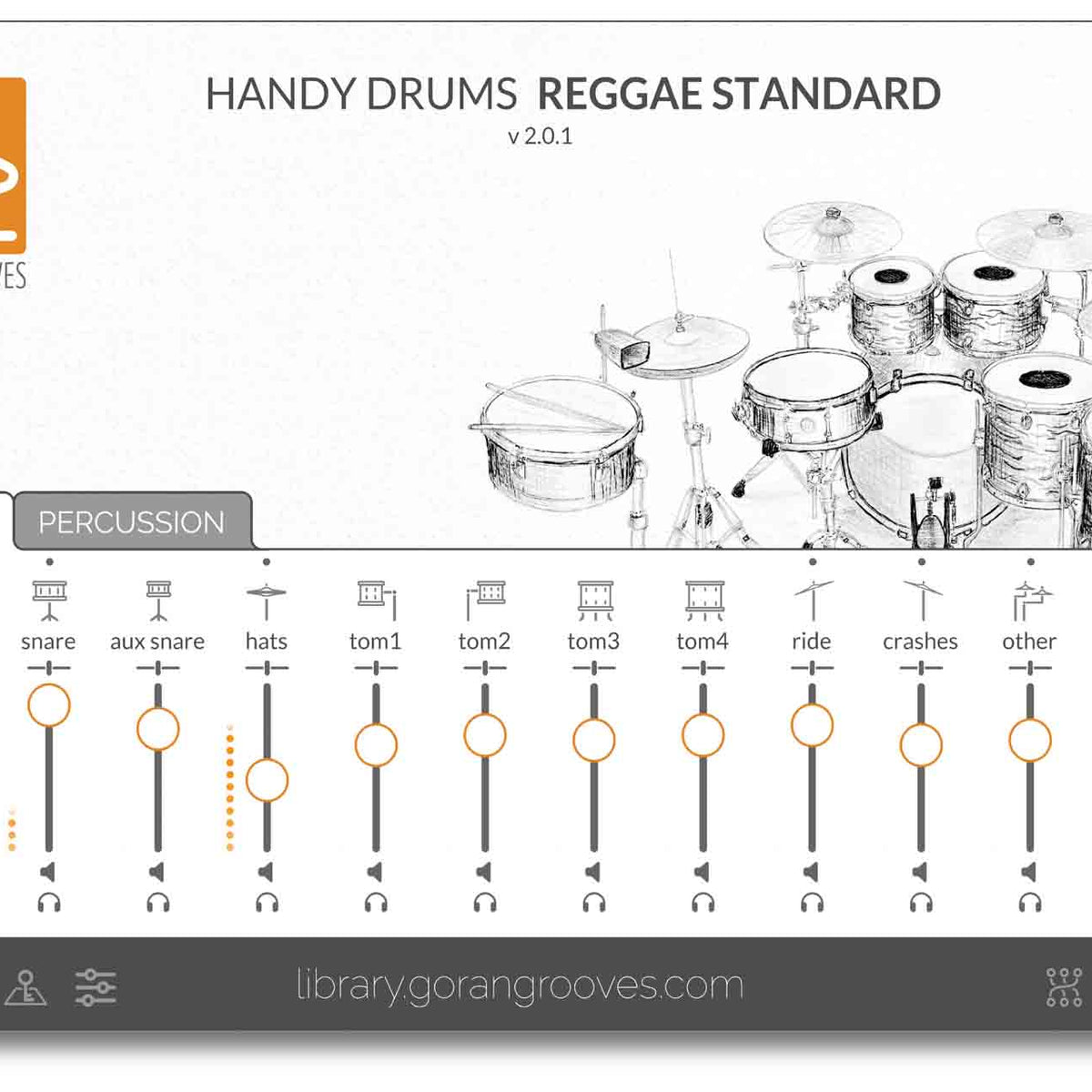 GG | Handy Drums- REGGAE STANDARD V2 - Download nu – SoundStoreXL
