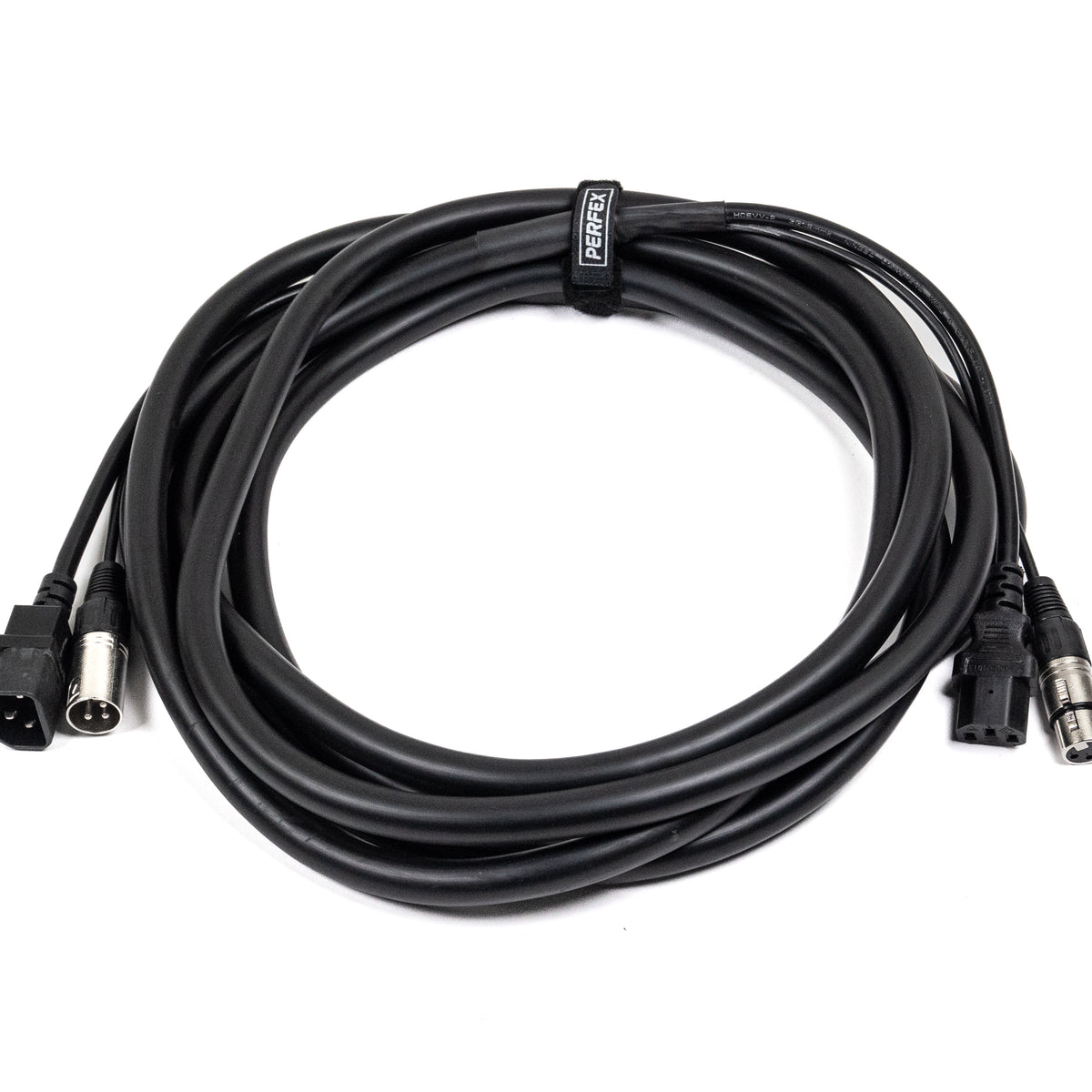 Perfex IEC & XLR Multikabel (DMX, 5m) – SoundStoreXL