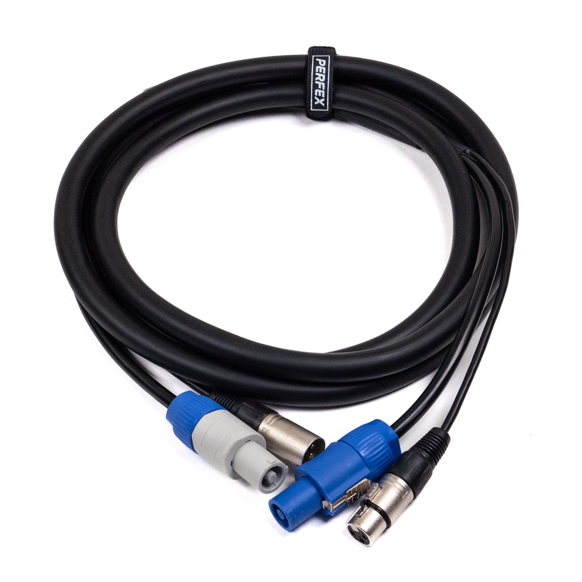 Perfex Powercon & XLR Multikabel (DMX, 3m) – SoundStoreXL