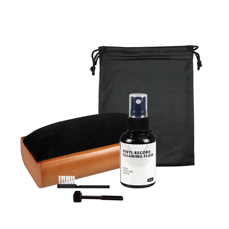 Rensesæt til vinyl plader med pickup børste (5 i 1) – SoundStoreXL