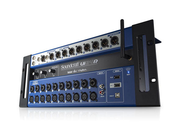 Soundcraft Ui24R Remote Controlled Digital Mixer og Multitrack Recorde ...