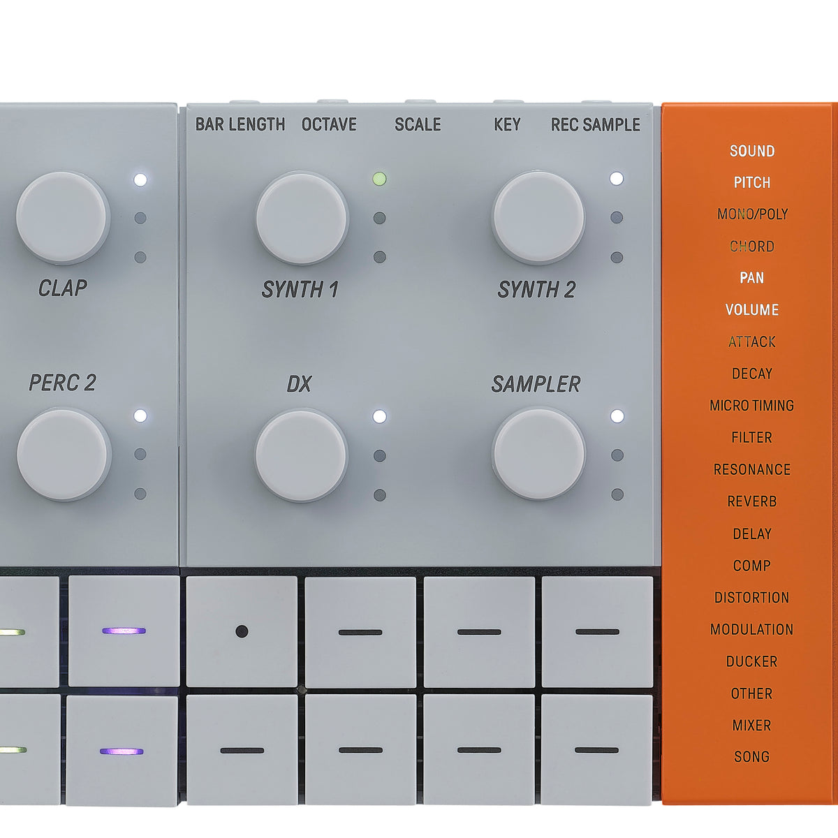 Yamaha Seqtrak Sequencer (Orange) – SoundStoreXL